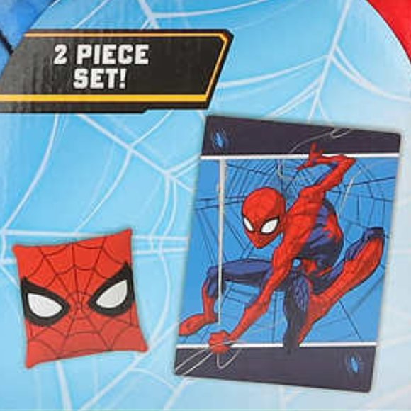 Marvel | Bedding | Spiderman Spider Man Disney Marvel 2 Piece Pillow ...